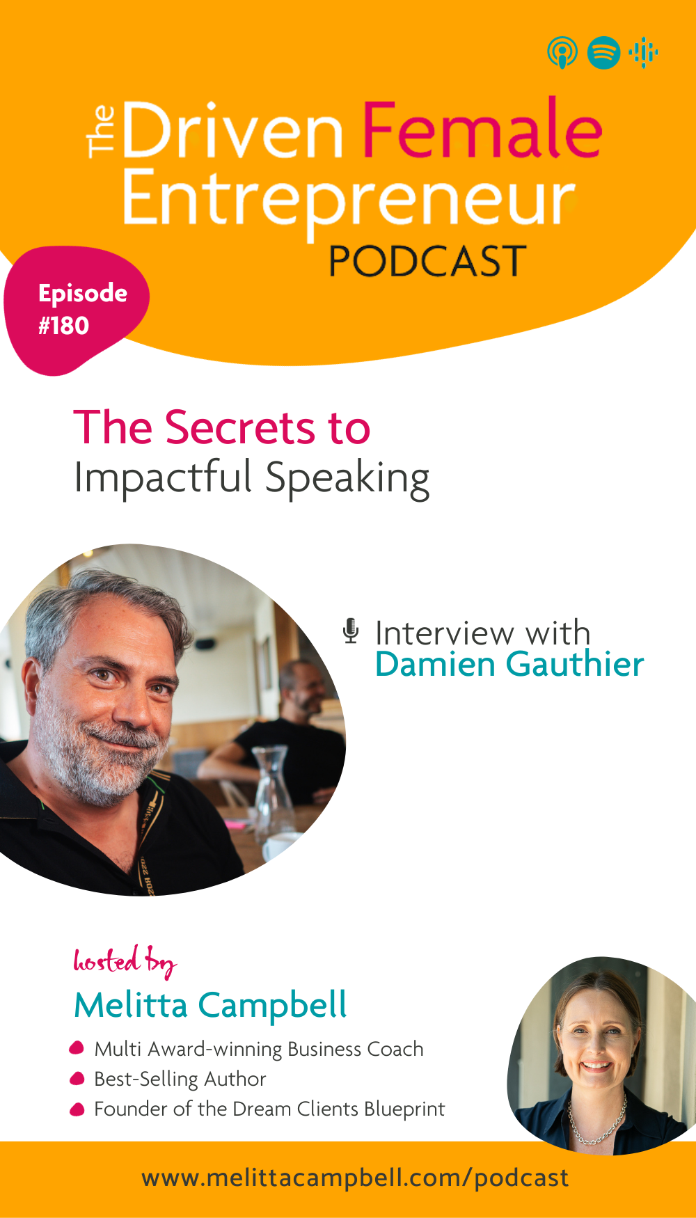 The Secrets to Impactful Speaking - Melitta Campbell